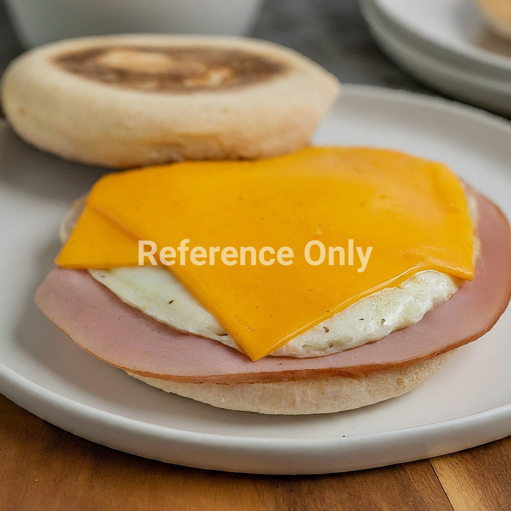 Ham/Egg/Cheese English Muffin – DAIRY BARN & WESTERN GRILL